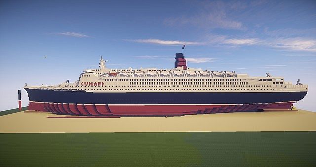 Cunard's Queen Elizabeth 2 (100 Subs Project) + Schematic (New Video ...