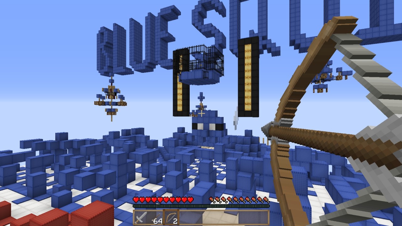 Kiss My Arrows - Snapshot Shooting game Minecraft Map