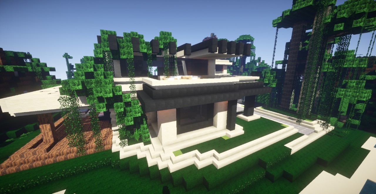 Tropical Home Minecraft Map