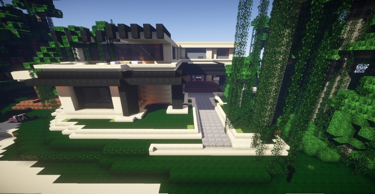 Tropical Home Minecraft Map