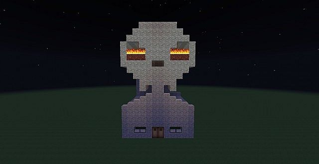 Skull House Minecraft Map