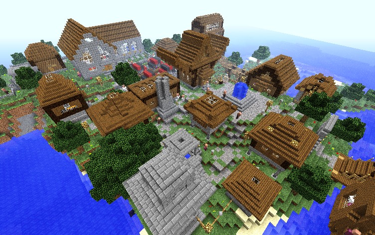 "Holy Castle Map" (V.4) Minecraft Map