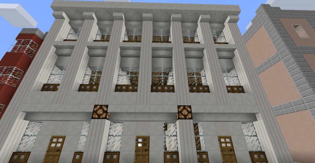 victorian townhouses Minecraft Map