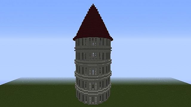 New & Improved Castle Tower Minecraft Map