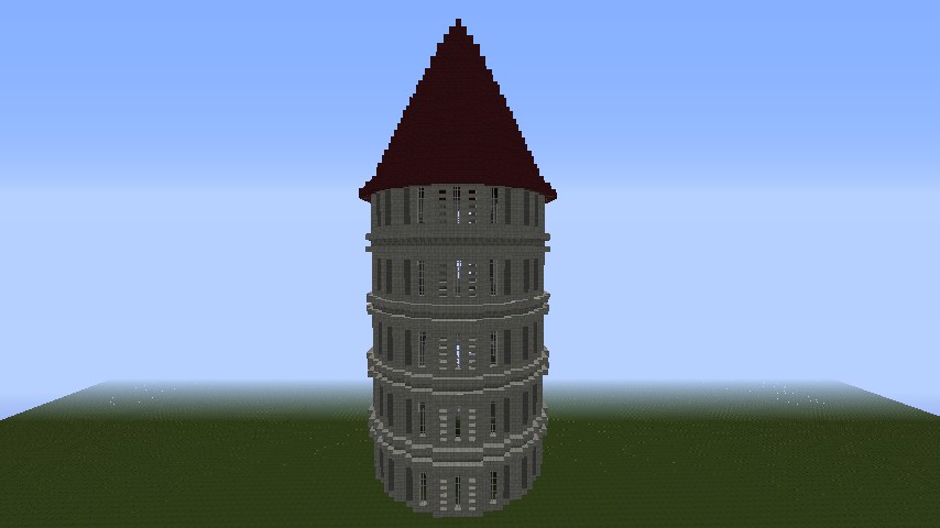 New & Improved Castle Tower Minecraft Map