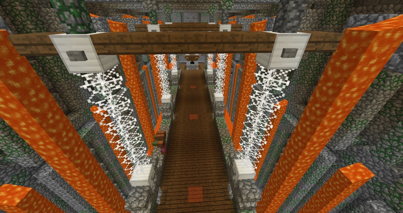 Lava Kingdome Server Spawn - By LordPaxel Minecraft Map