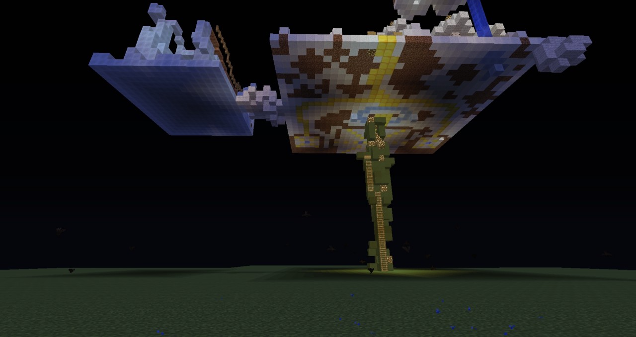 Land Above The Clouds... Minecraft Map