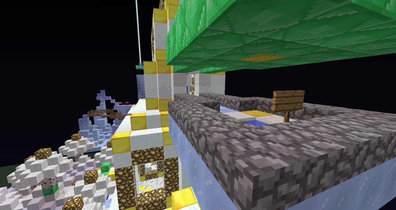 Land Above The Clouds... Minecraft Map