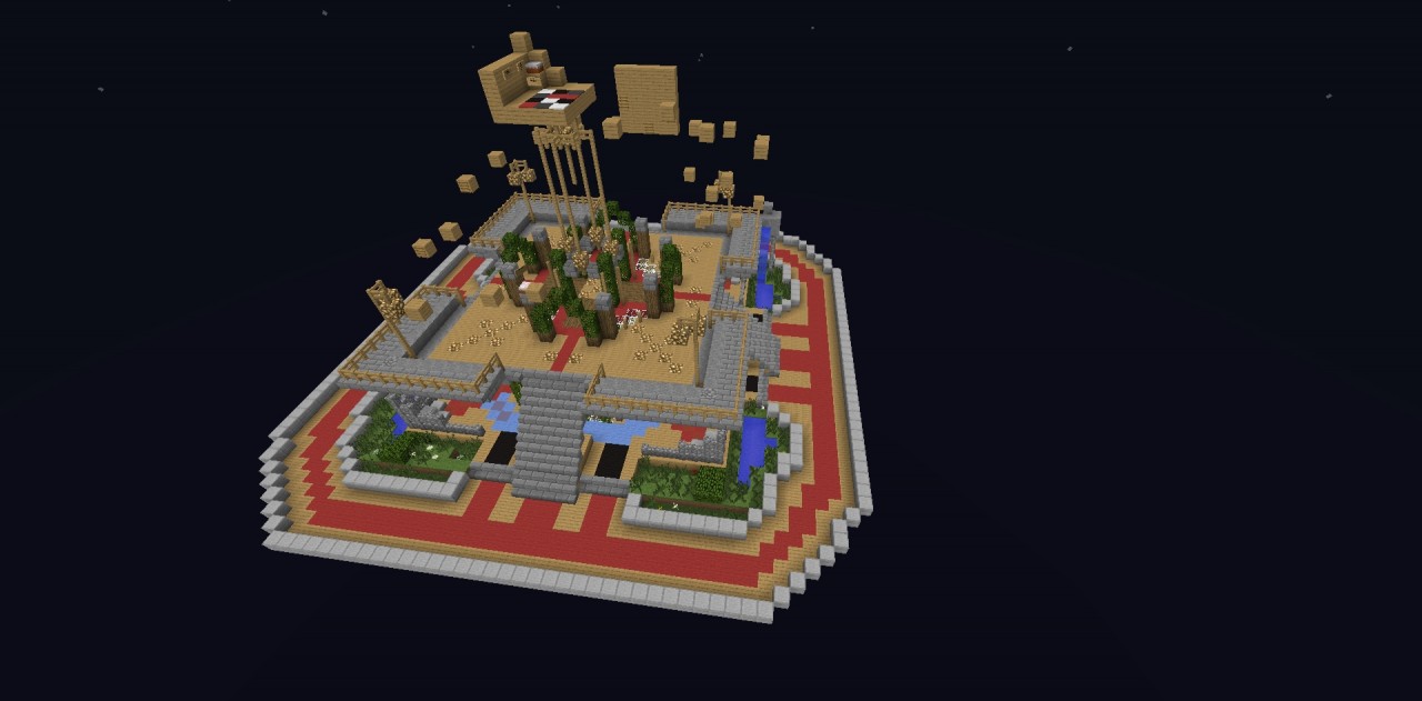 Multiplayer spawn server Minecraft Map