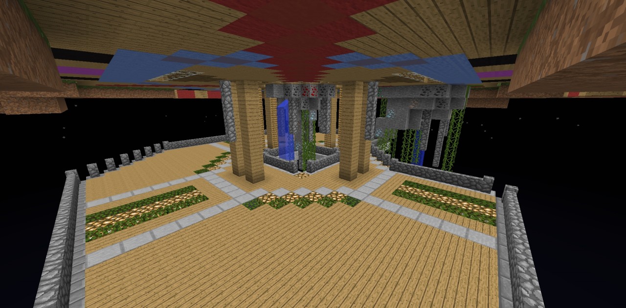 Multiplayer spawn server Minecraft Map