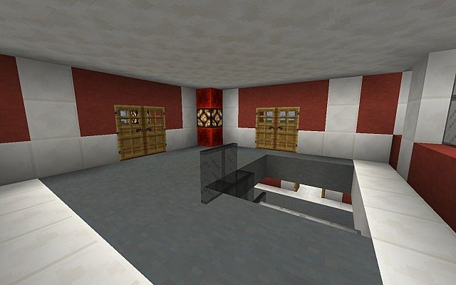 World Of Red: Modern House 1 Minecraft Map