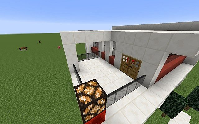 World Of Red: Modern House 1 Minecraft Map