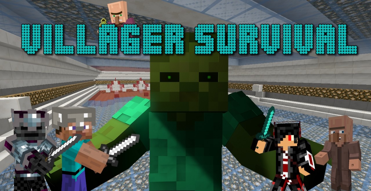 Villager Survival V2.5 {Beta} Mini-Game! Minecraft Map
