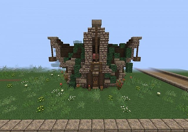 Small Fantasy/Medieval House Minecraft Map
