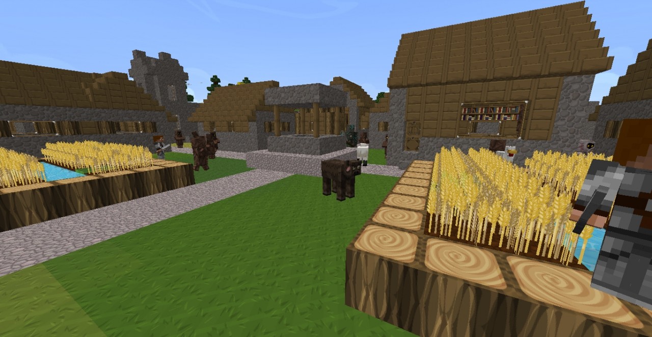 Village Fort Minecraft Map