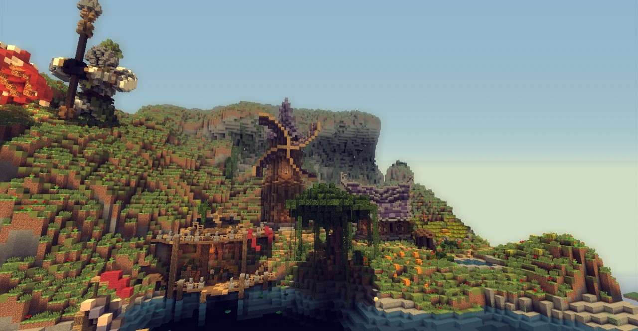 Elven City Minecraft Map