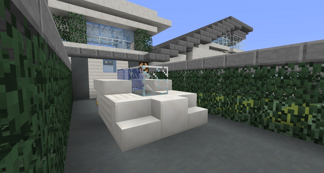Retro Futuristic Home Minecraft Map