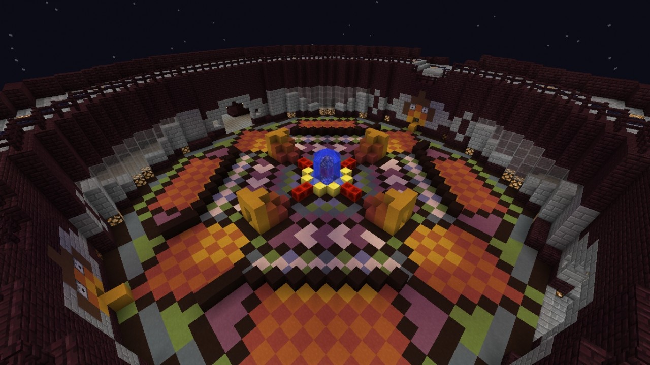 Attractive PvP Arena Minecraft Map