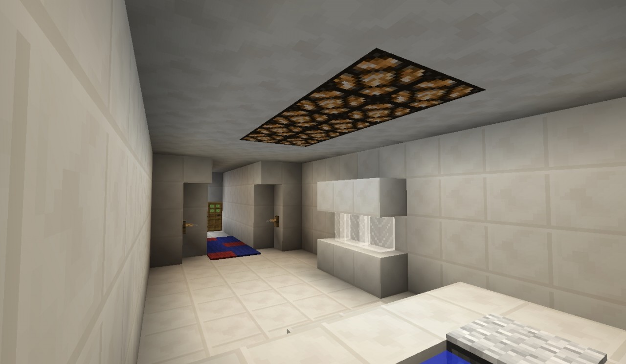 Automatic Bathroom! (Redstone!) Minecraft Map