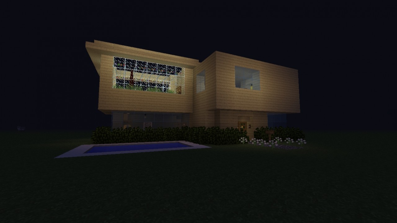 MoDeRn_HoUsE_MoDs Minecraft Map