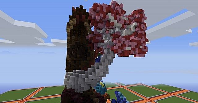 Another Organic Structure Minecraft Map