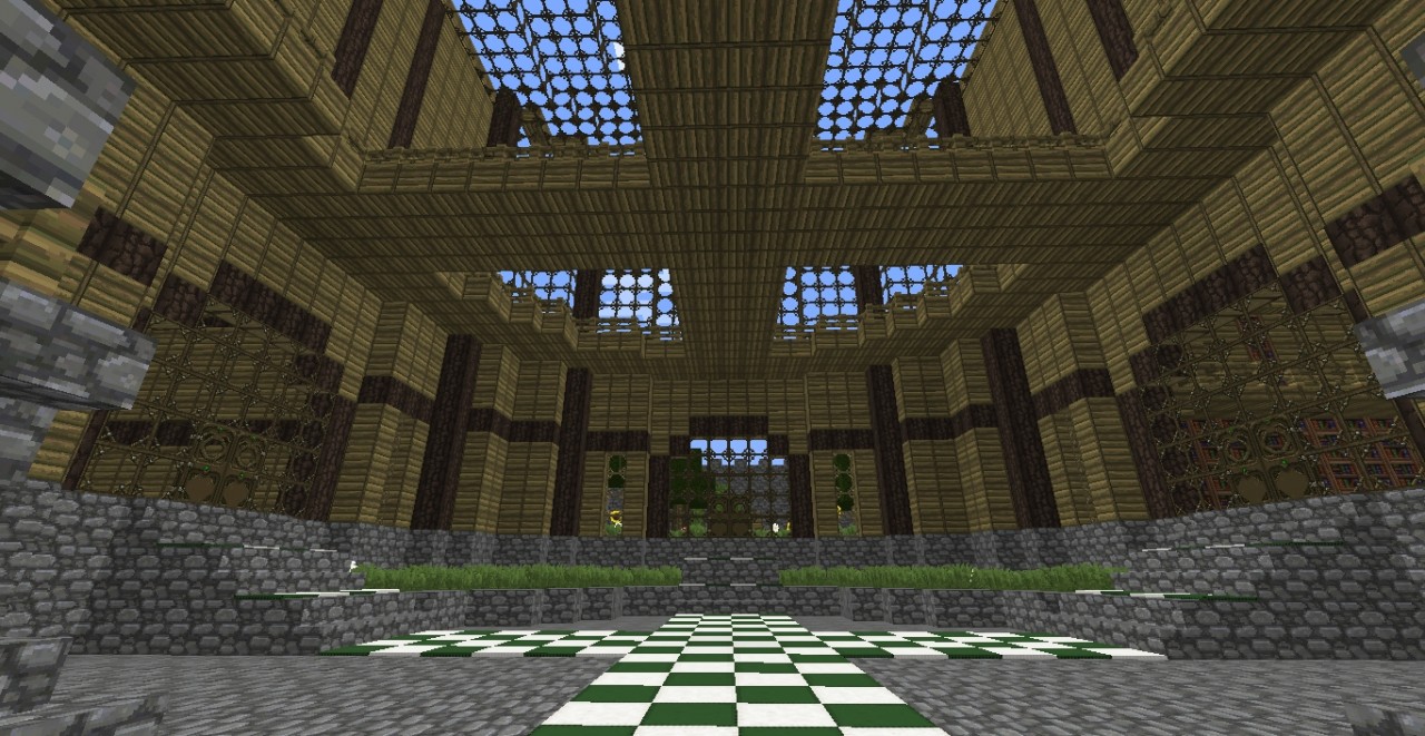 Oak Leaf Manor (The result of my boredom) Minecraft Map