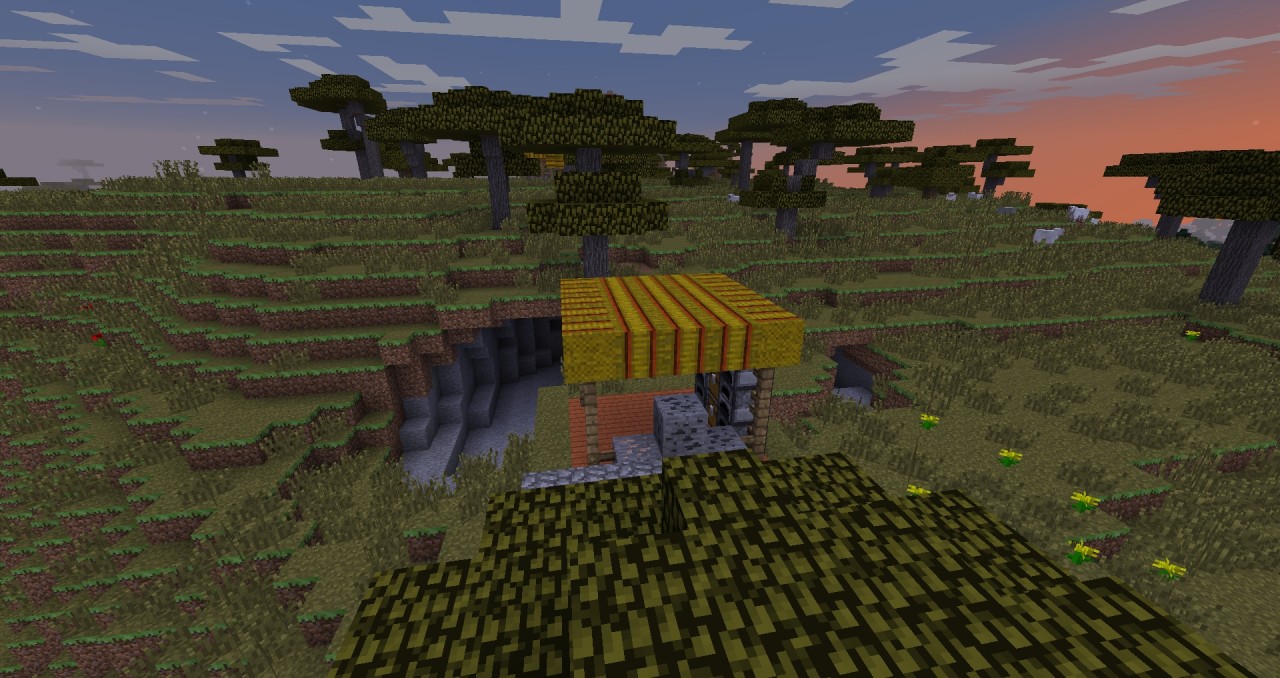 Tribal Village Minecraft Map