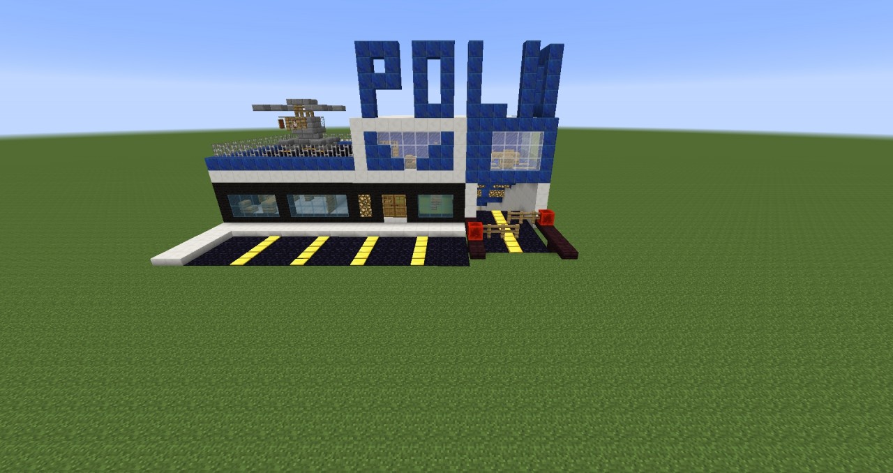 Police department Minecraft Map