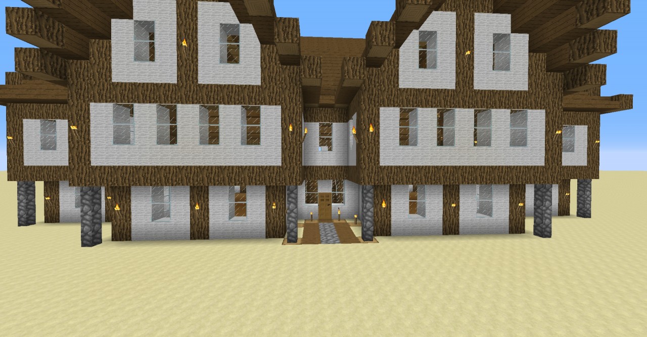 Medieval Ranch House Minecraft Map