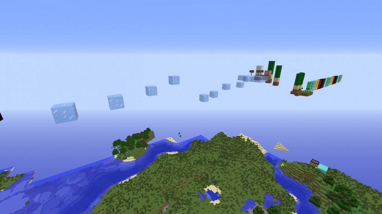 MEGA PARKOUR! Minecraft Map