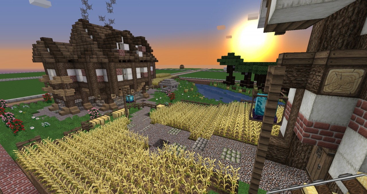 Wheat Farm Minecraft Map