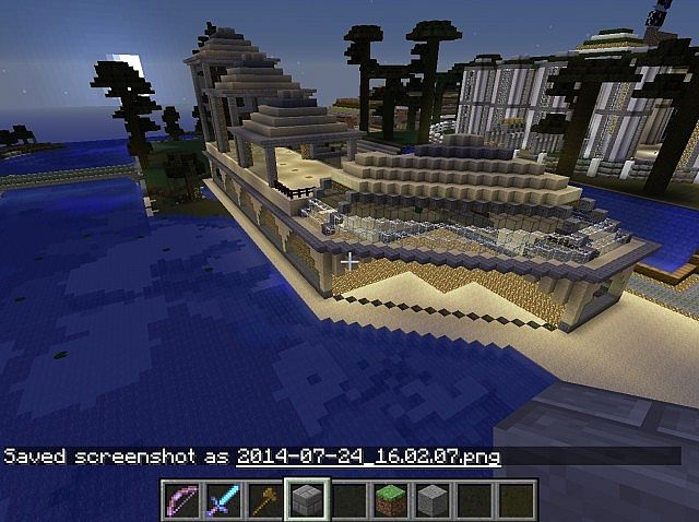 Sand Building Minecraft Map