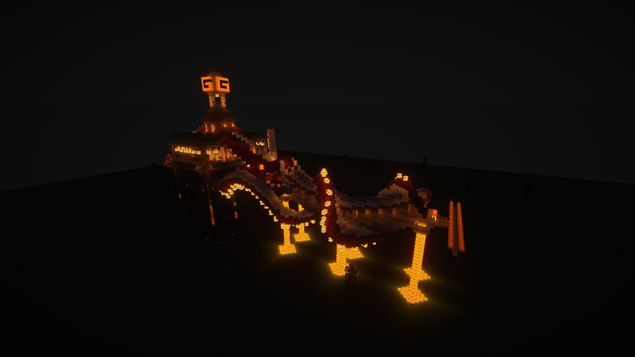 Dragon-Nature House for GommeHD Minecraft Map