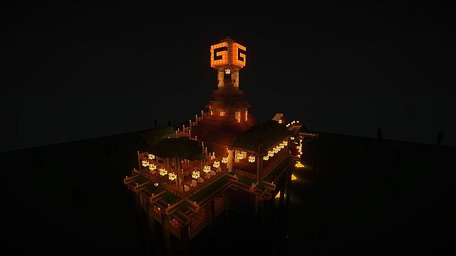 Dragon-Nature House for GommeHD Minecraft Map