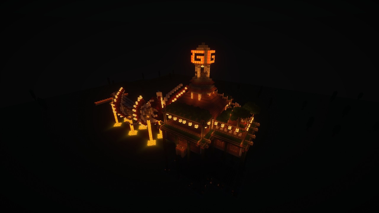 Dragon-Nature House for GommeHD Minecraft Map