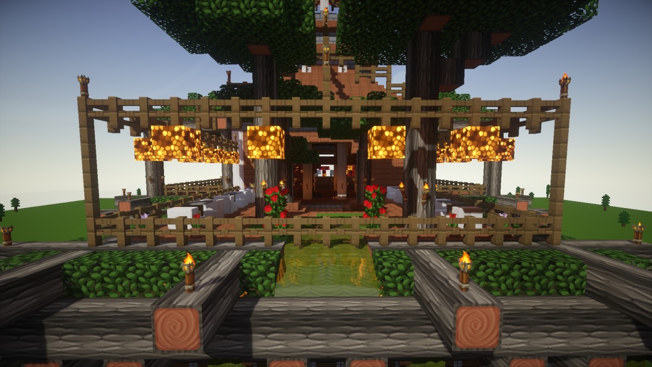 Dragon-Nature House for GommeHD Minecraft Map