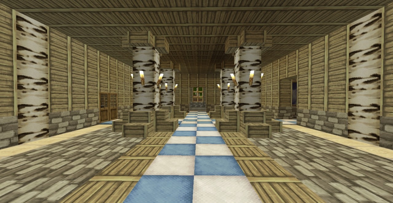 Birch Branch Keep Minecraft Map