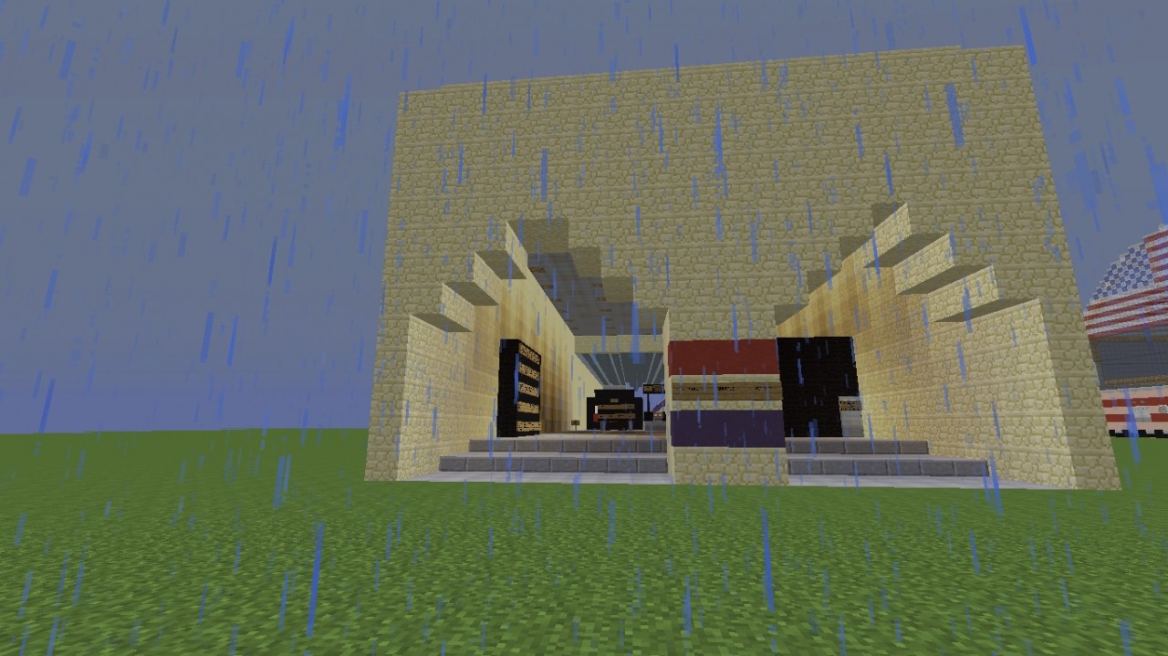 Hudson Airport (11 terminals & 3 other buildings) [Possibly largest MC Airport] Minecraft Map