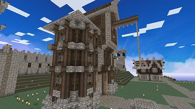 Medieval Warehouse Minecraft Map