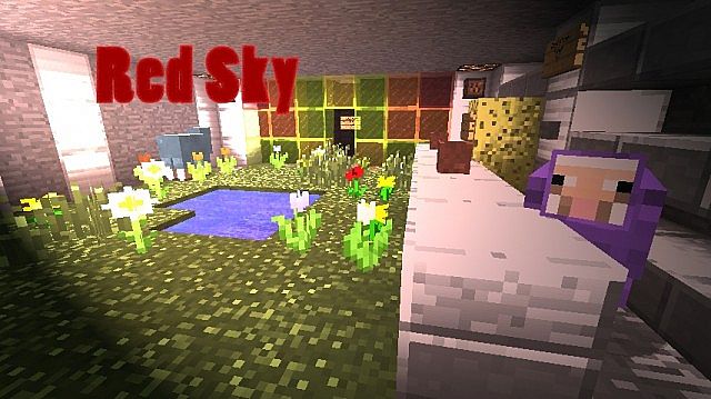 Red Sky 1.1 Minecraft Map