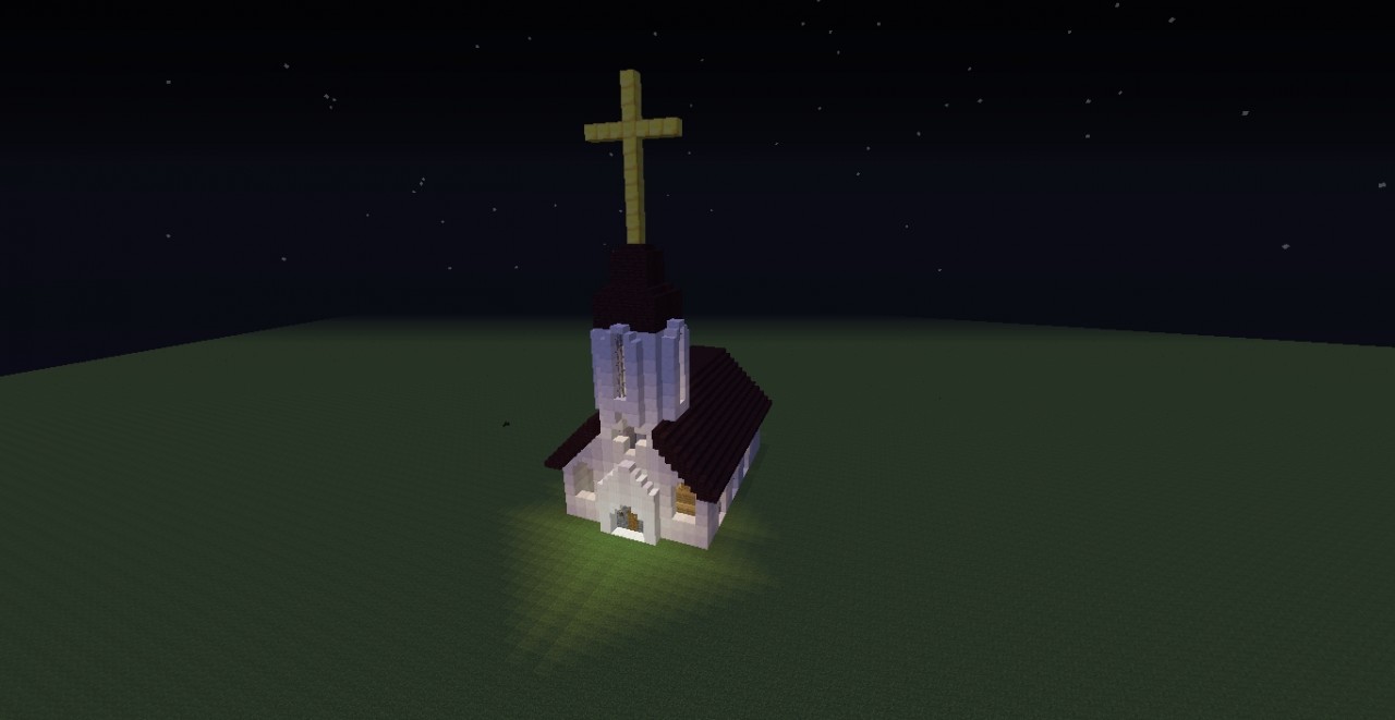 Replica of Jesus Church from DarkMatter2525 - If God Played Minecraft ...