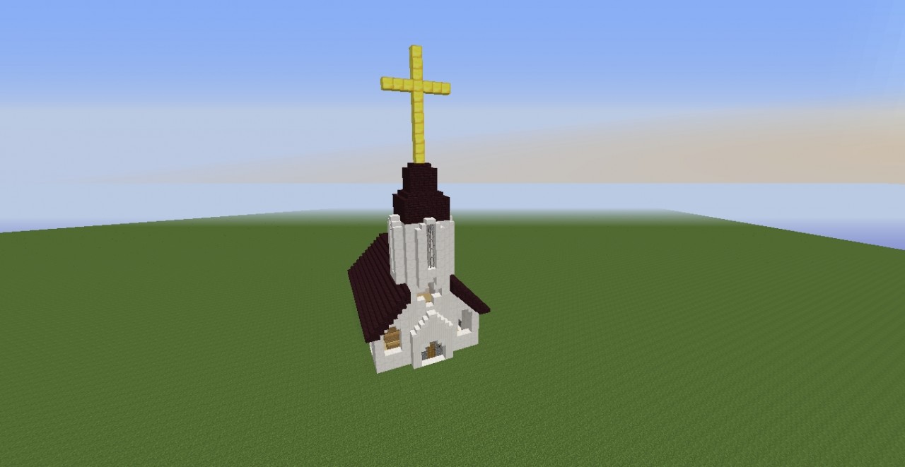 Replica of Jesus Church from DarkMatter2525 - If God Played Minecraft ...