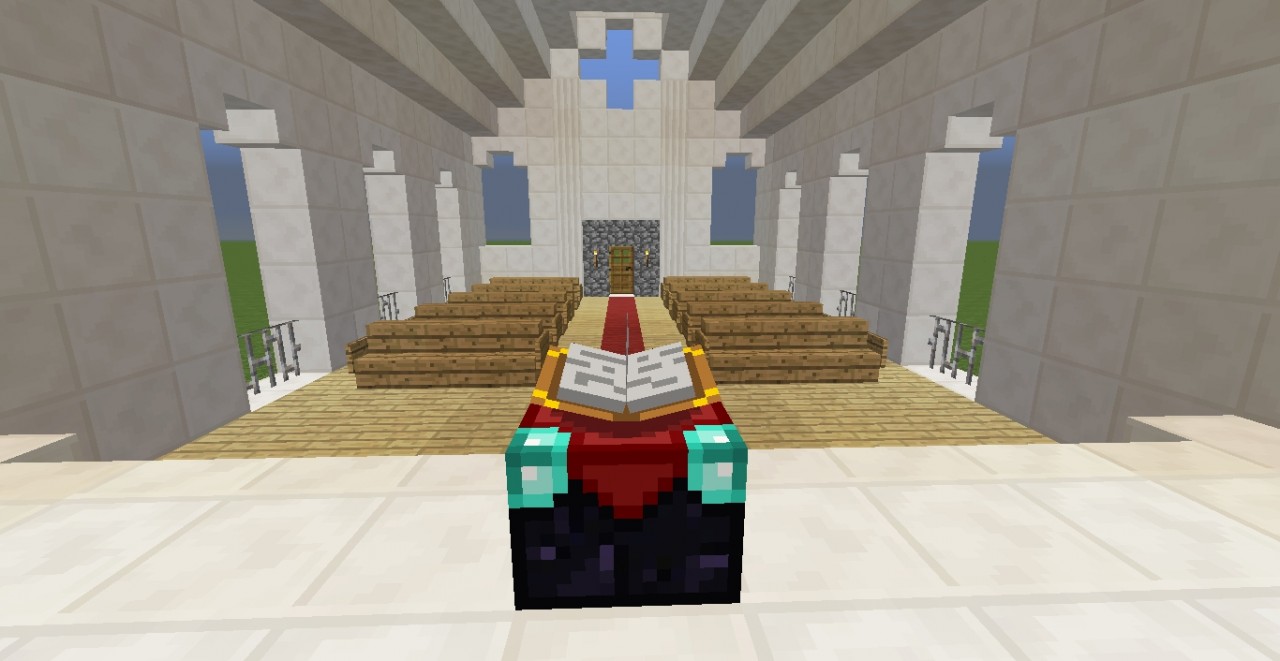 Replica of Jesus Church from DarkMatter2525 - If God Played Minecraft ...
