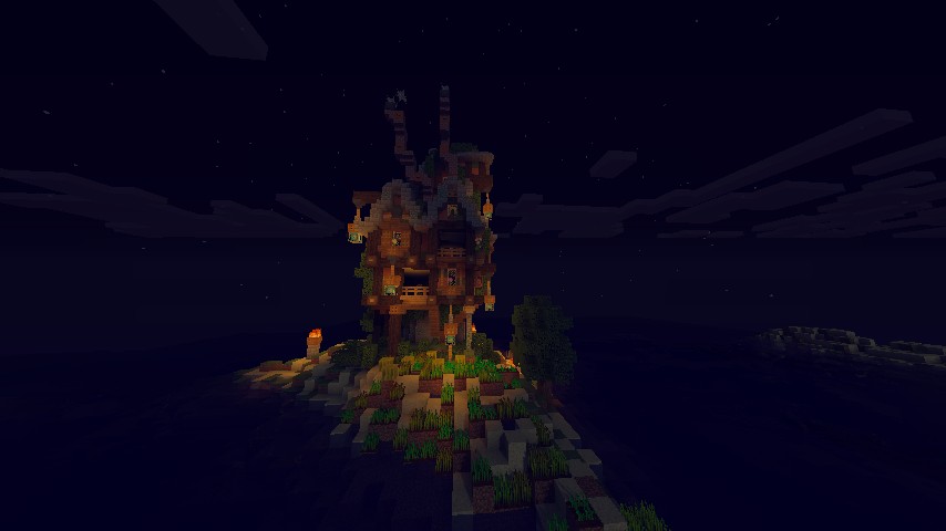 lonely stranded Minecraft Map