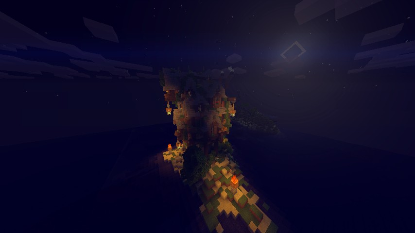 lonely stranded Minecraft Map