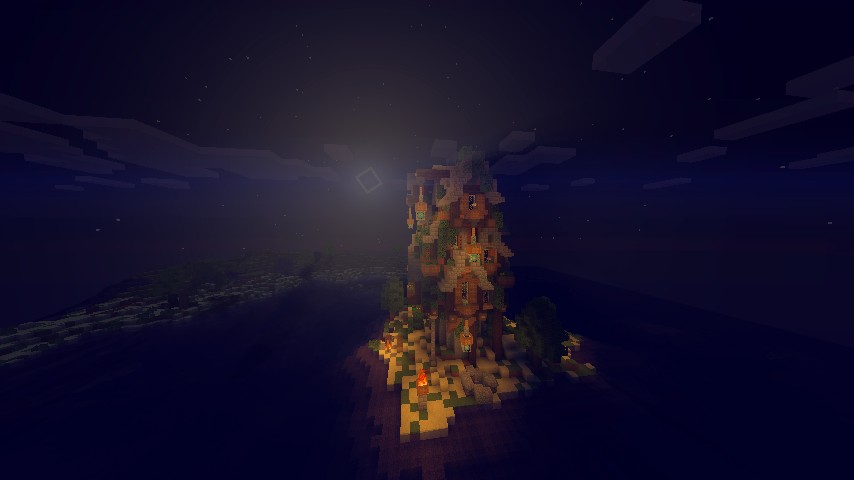 lonely stranded Minecraft Map