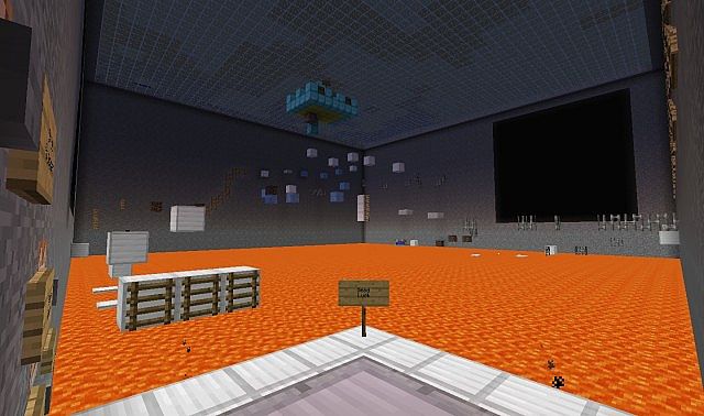 Herobrine vs Runners Pvp & Parkour map Minecraft Map