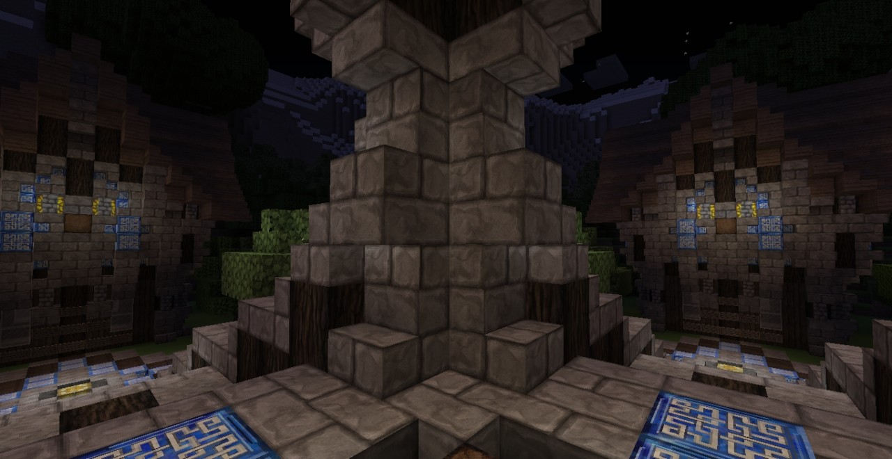 Simple Server Hub spawn Minecraft Map