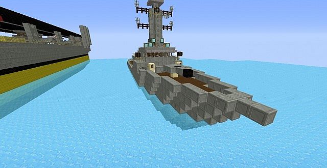 Modern Military vessle Minecraft Map