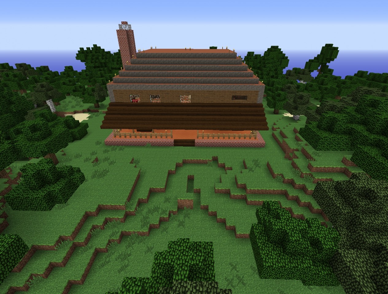 Ranch Style House Minecraft Map